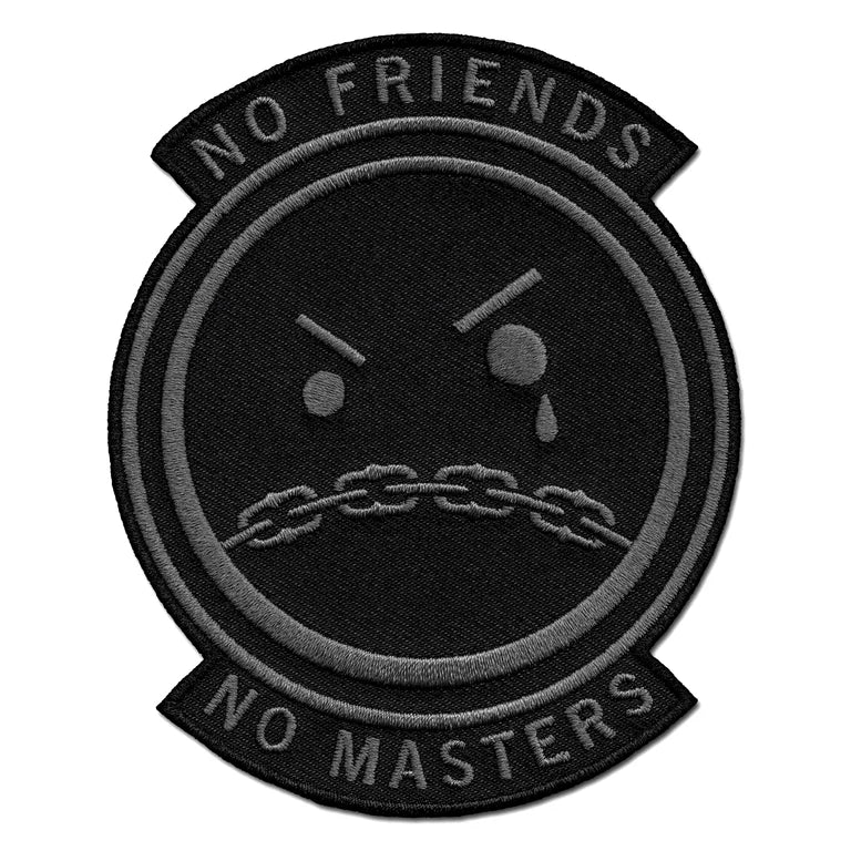 No Friends No Masters Patch – Bird Ov Prey