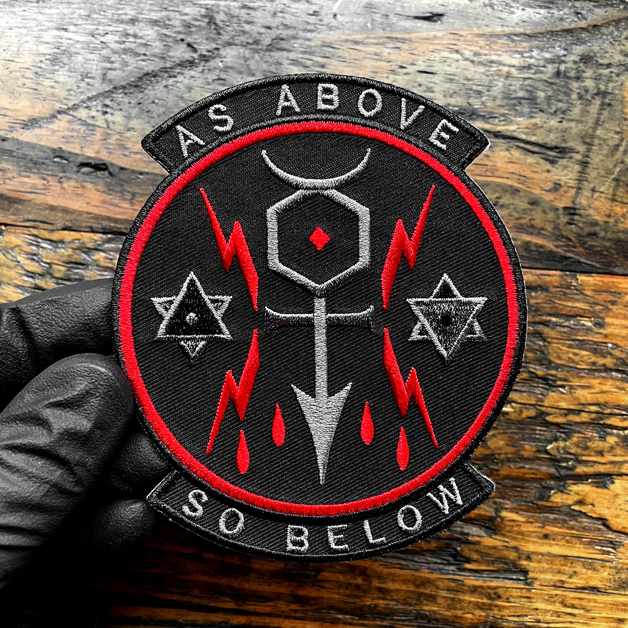 As Above So Below Patch – Bird Ov Prey