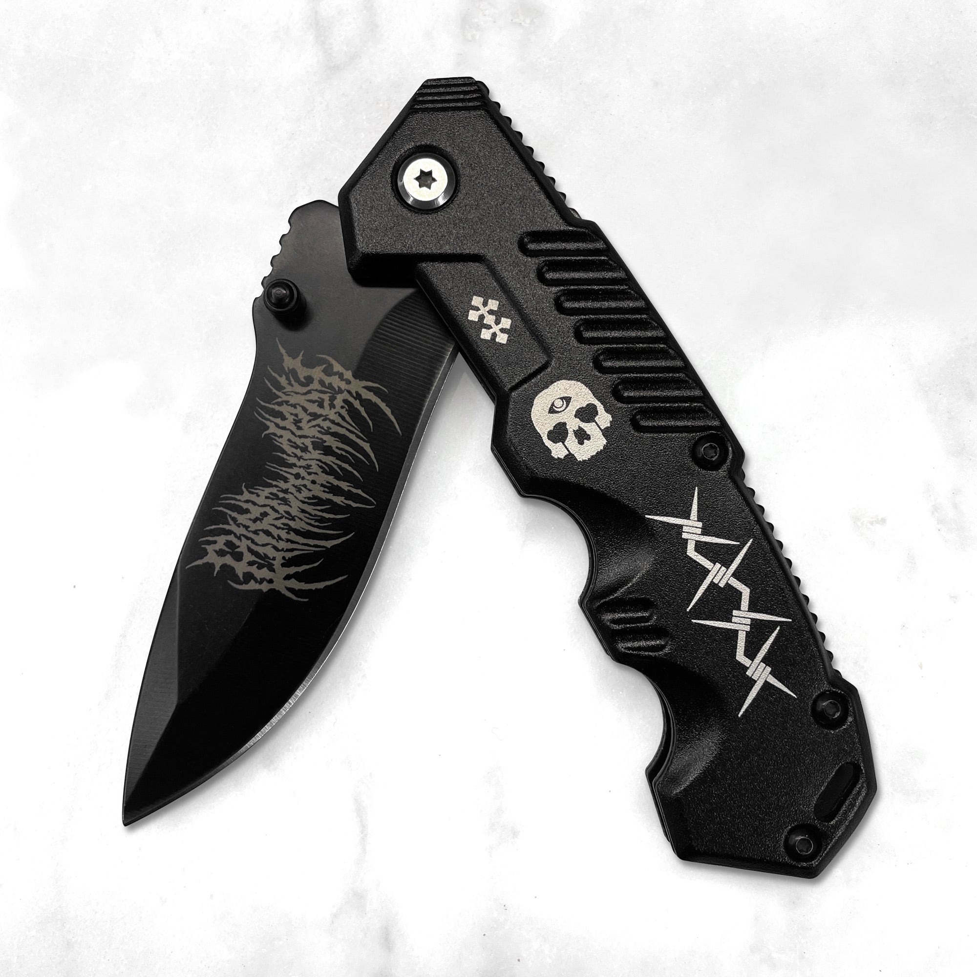 Barbed Wire Hilt Knife – Bird Ov Prey