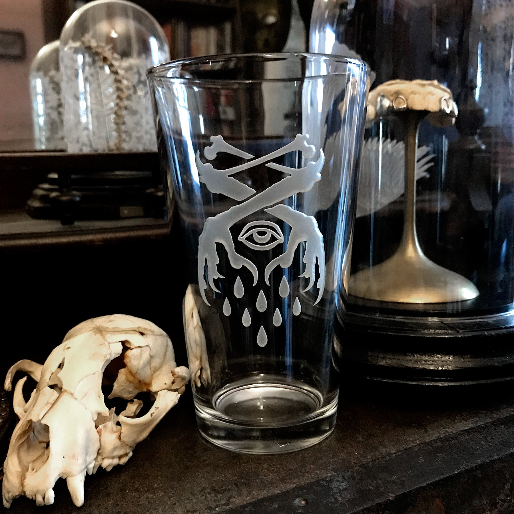 Occult Crow Claw Glass – Bird Ov Prey