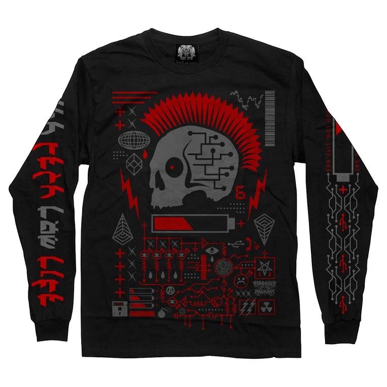 High Tech Low Life LS Shirt – Bird Ov Prey
