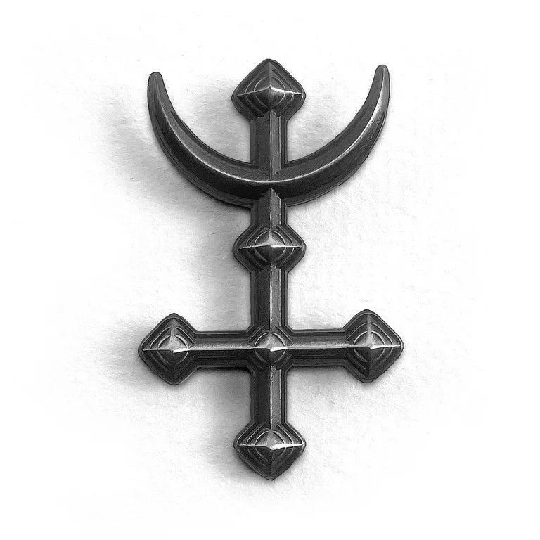 Moon Sigil Pin – Bird Ov Prey